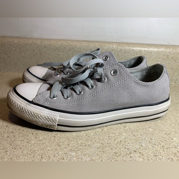 Converse | Shoes | Converse All Star Grey Low Top | Poshmark